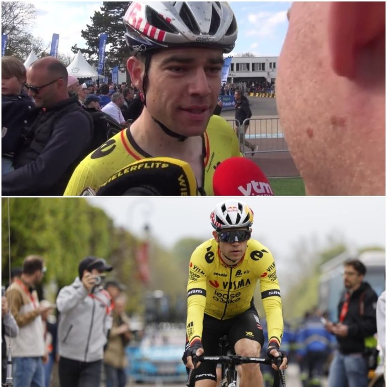Wout van Aert over zijn Parijs-Roubaix: “Verrassing dat ik nog voor ...